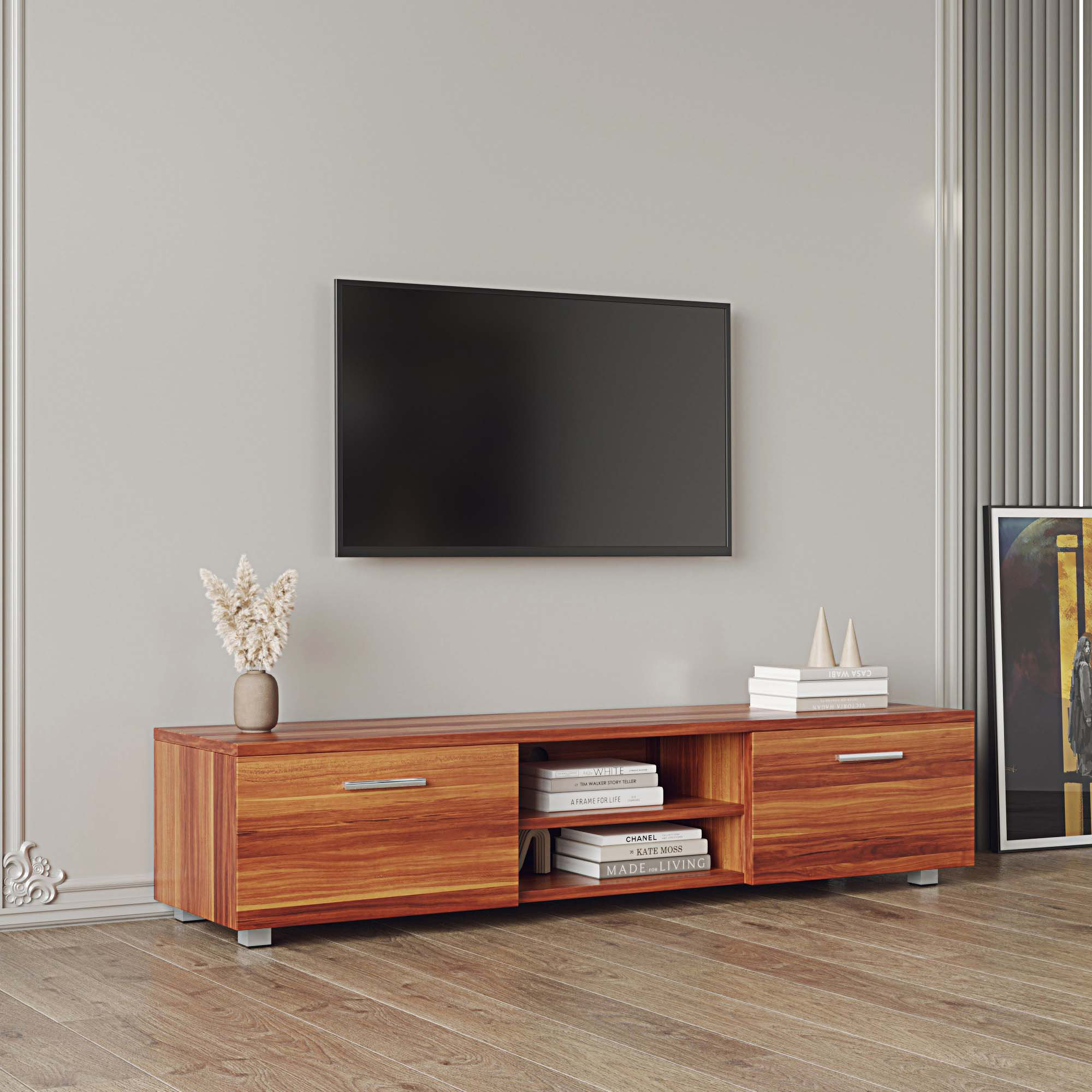 Ebern Designs Zeth TV Stand for TVs up to 70" | Wayfair